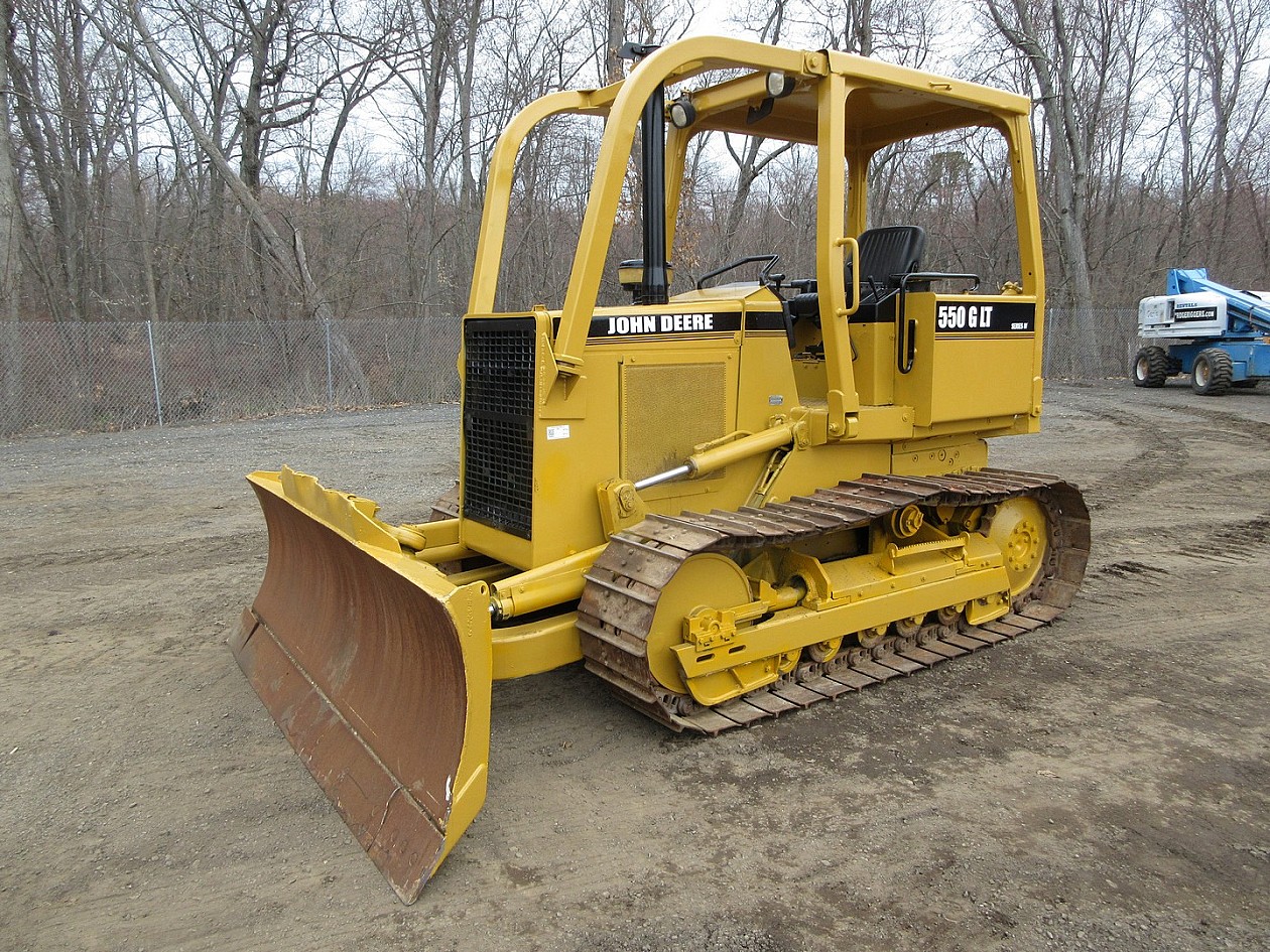 1997 JOHN DEERE 550G LT CRAWLER DOZER