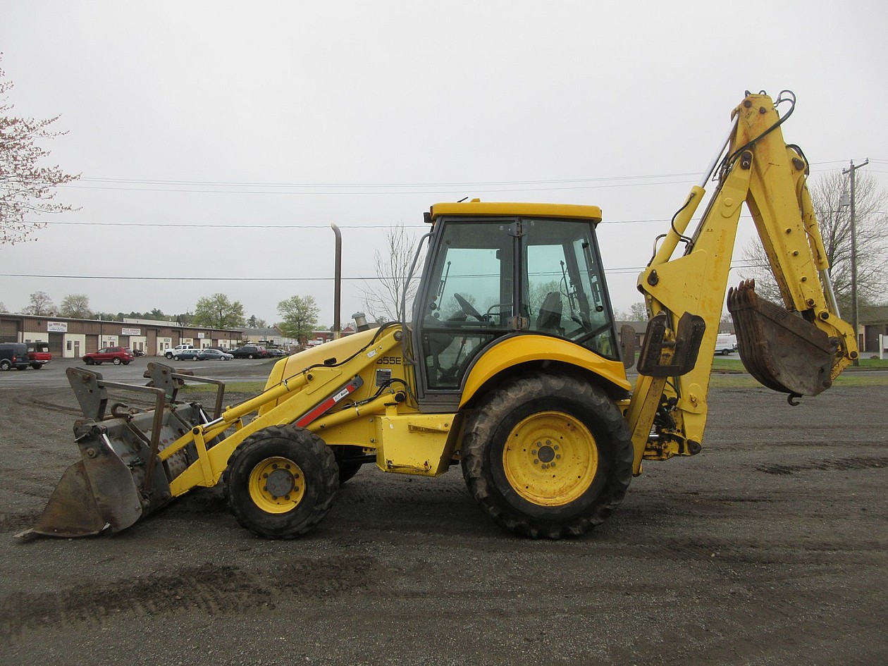 2000 NEW HOLLAND 555E BACKHOE LOADER