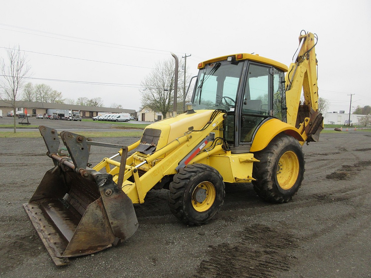 2000 NEW HOLLAND 555E BACKHOE LOADER