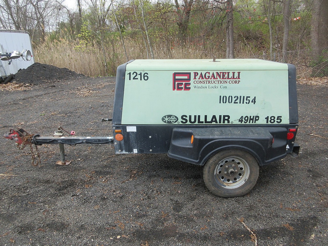SULLAIR 49HP185DPQ TOW BEHIND AIR COMPRESSOR