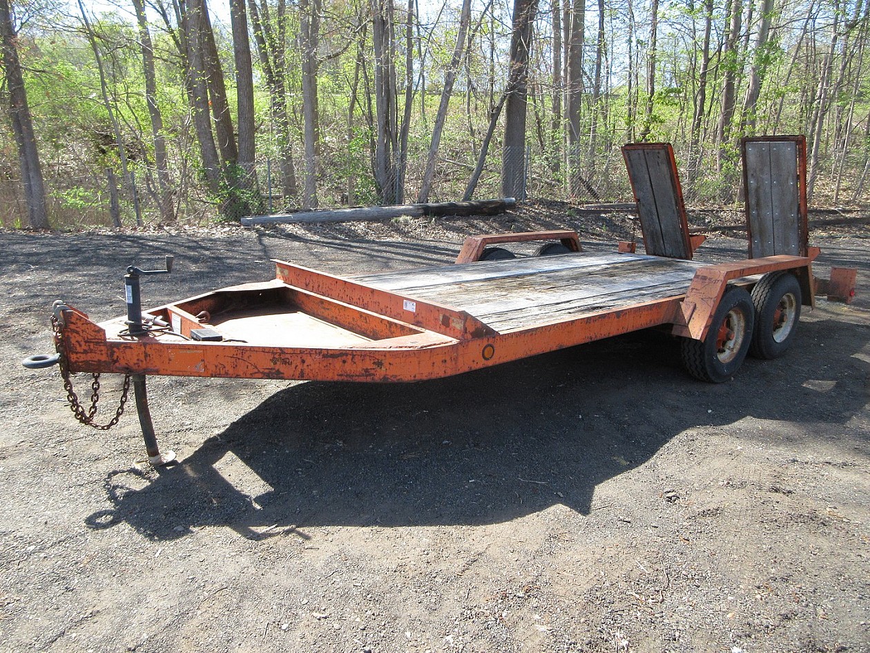 1989 EAGER BEAVER AP10 T/A UTILITY TRAILER