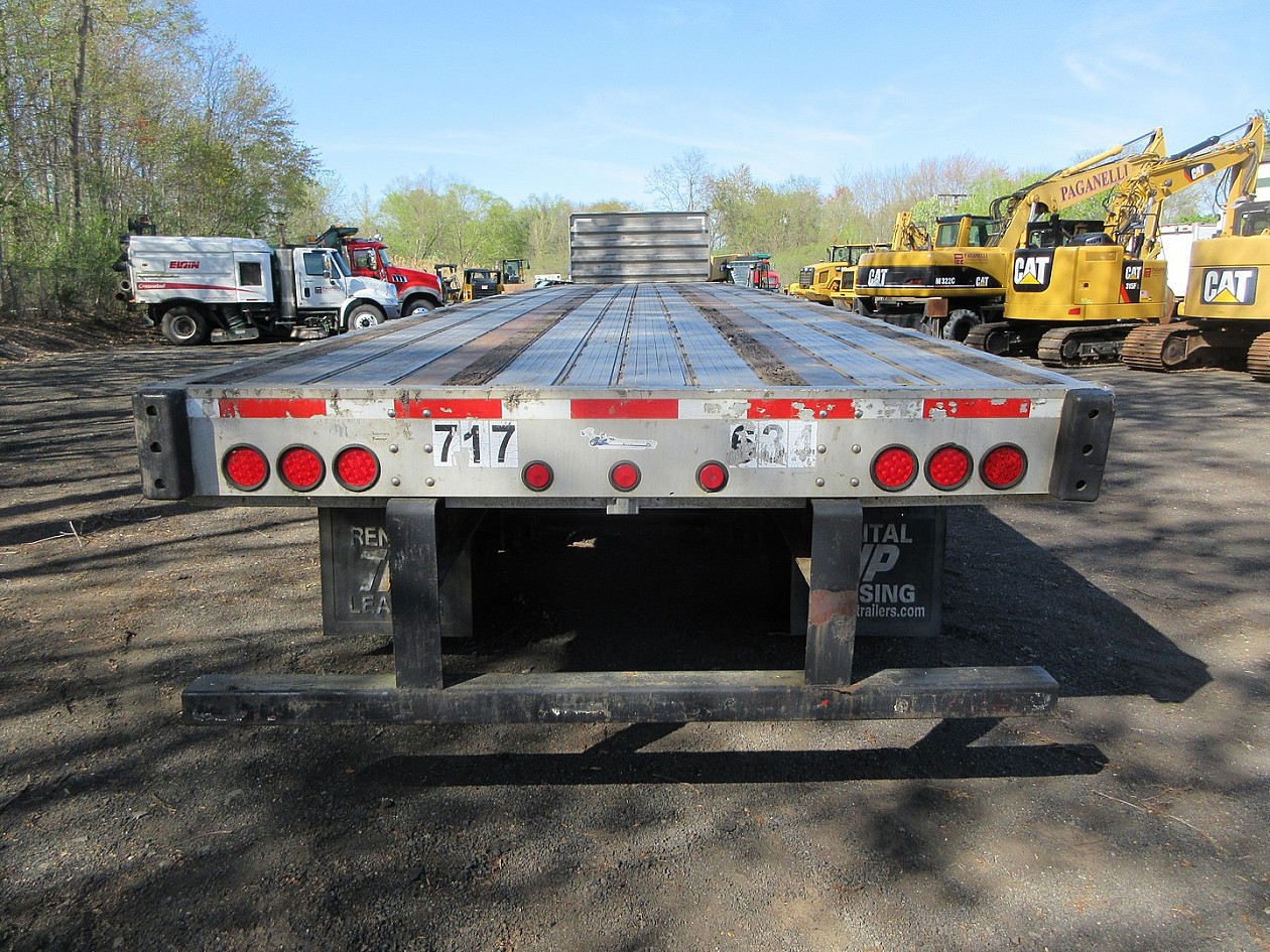 2003 TRANSCRAFT EAGLE II S2 48' ALUMINUM HIGH FLAT TRAILER