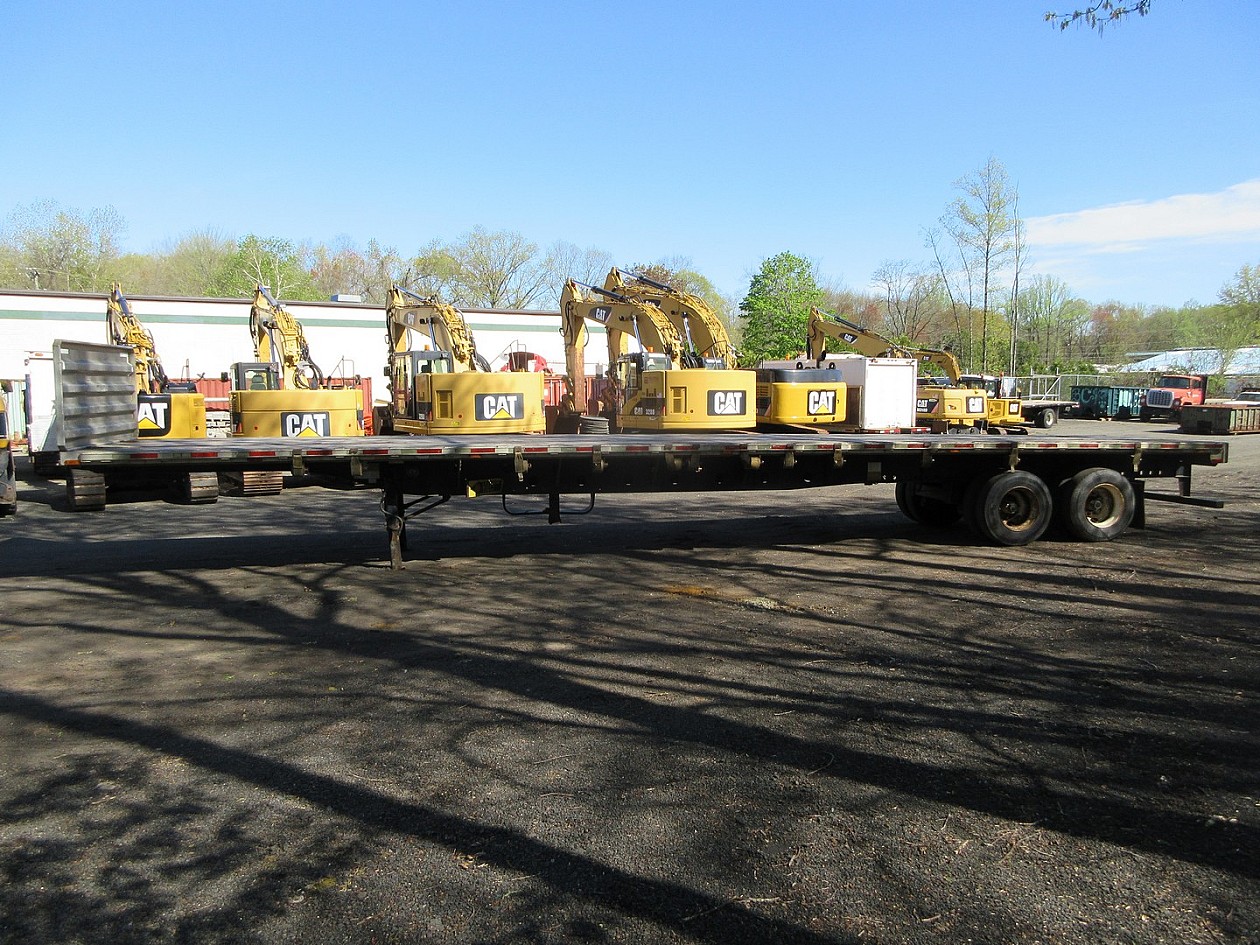 2003 TRANSCRAFT EAGLE II S2 48' ALUMINUM HIGH FLAT TRAILER