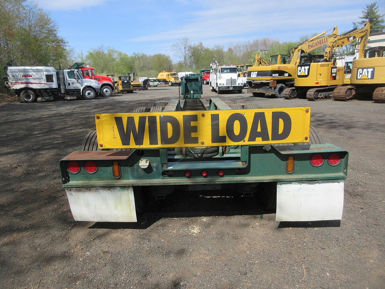 2001 TALBERT T4DW-55SA-HRG-1-T1-RC DROPSIDE QUAD/A LOWBED TRAILER