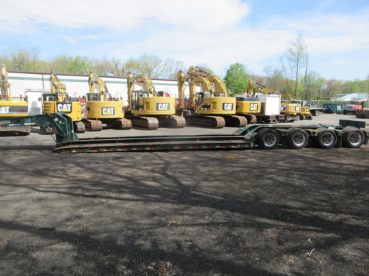 2001 TALBERT T4DW-55SA-HRG-1-T1-RC DROPSIDE QUAD/A LOWBED TRAILER