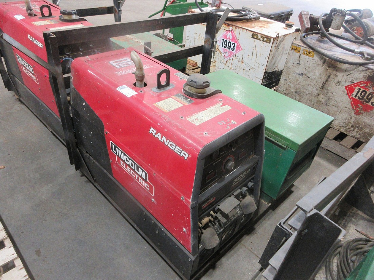 LINCOLN RANGER 250GXT SKID MOUNTED WELDER/GENERATOR