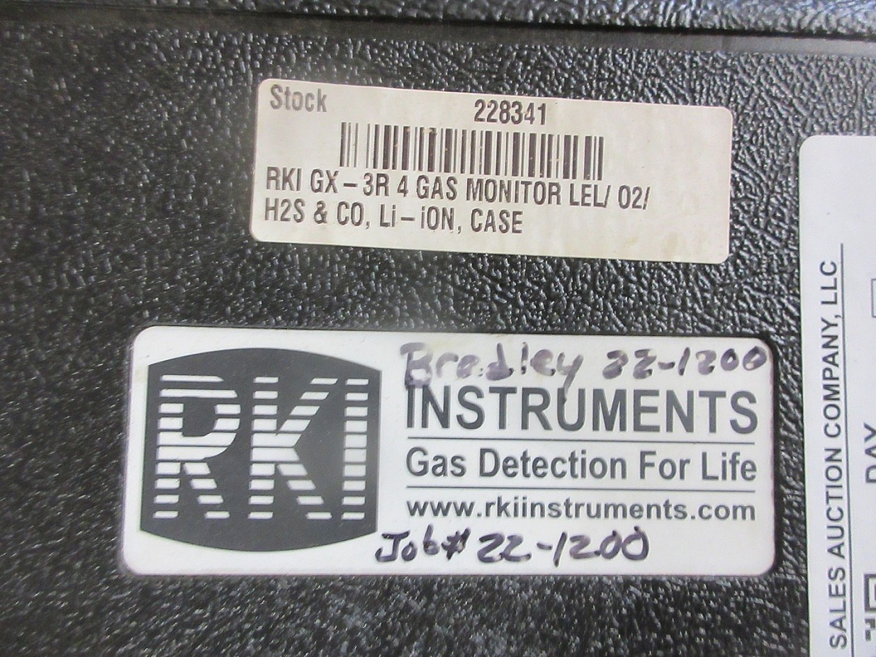 RKI GX-3R CONFINED SPACE 4 GAS MONITOR