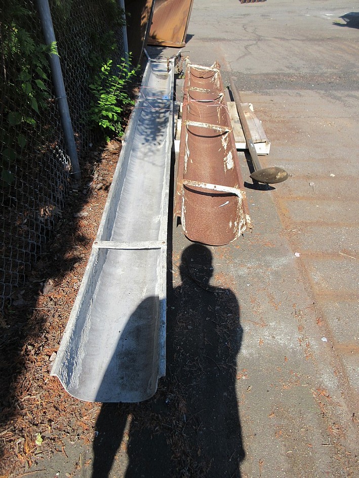 (2) CONCRETE CHUTES,