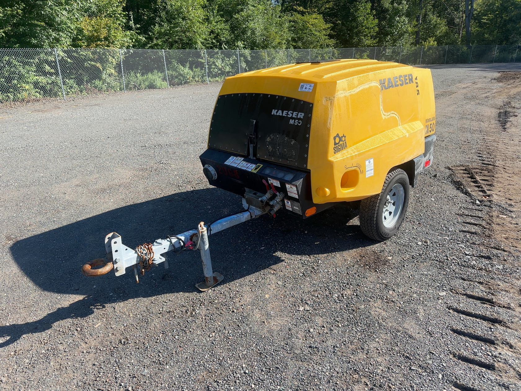 2017 KAESER M50 TOW BEHIND AIR COMPRESSOR