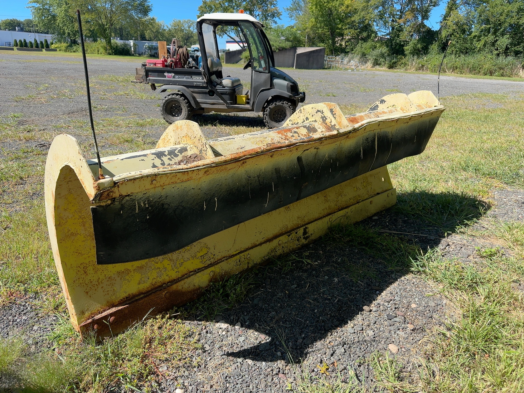 10' POWER ANGLE SNOW PLOW