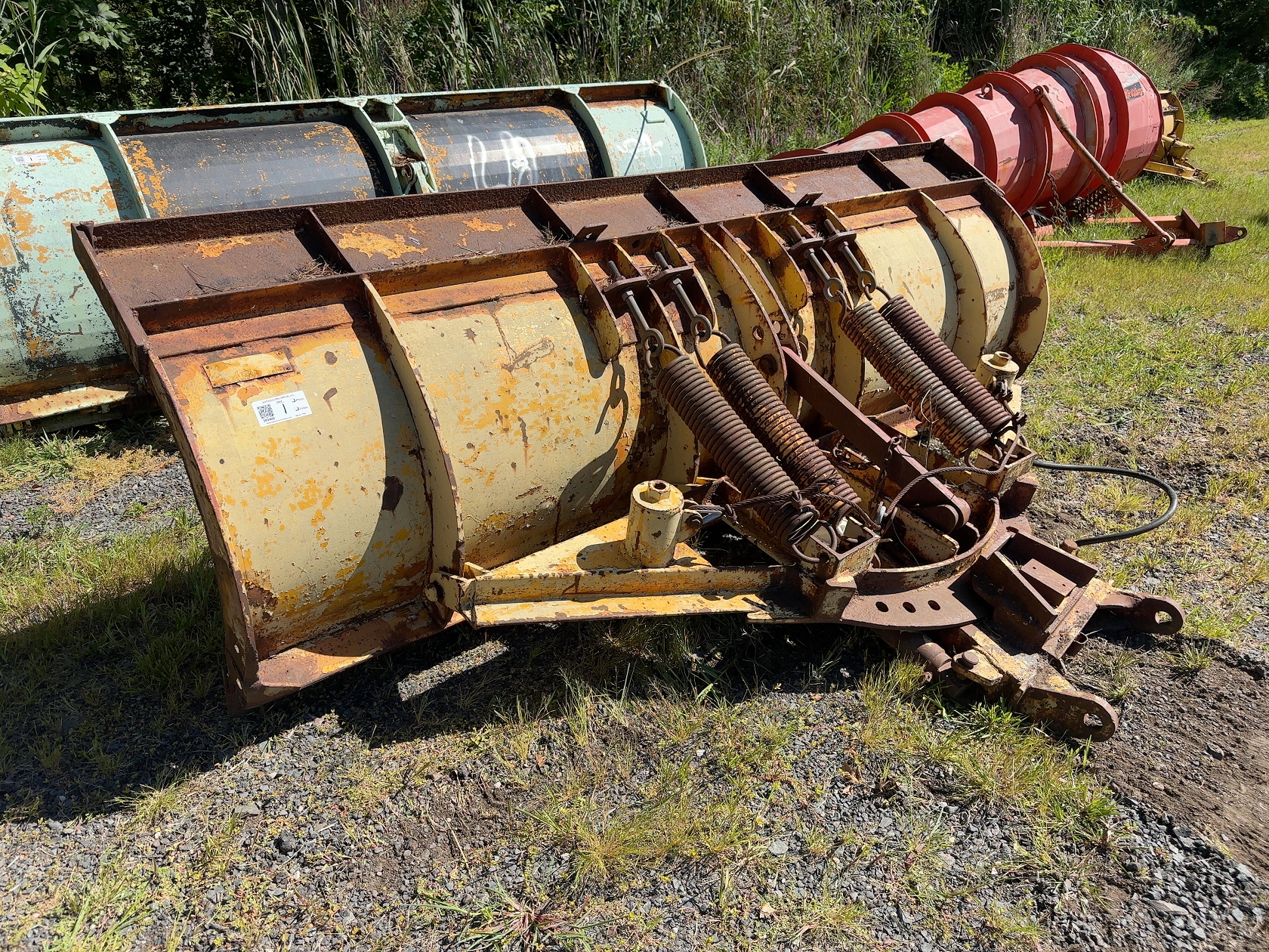 10' POWER ANGLE SNOW PLOW