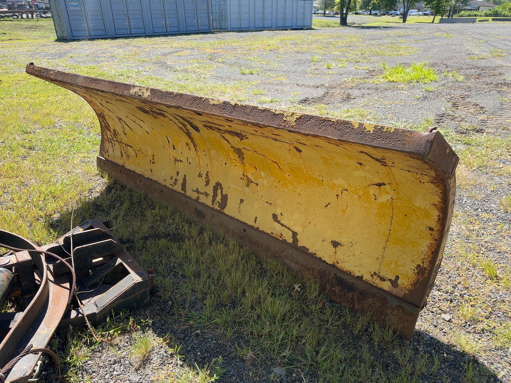 10' POWER ANGLE SNOW PLOW