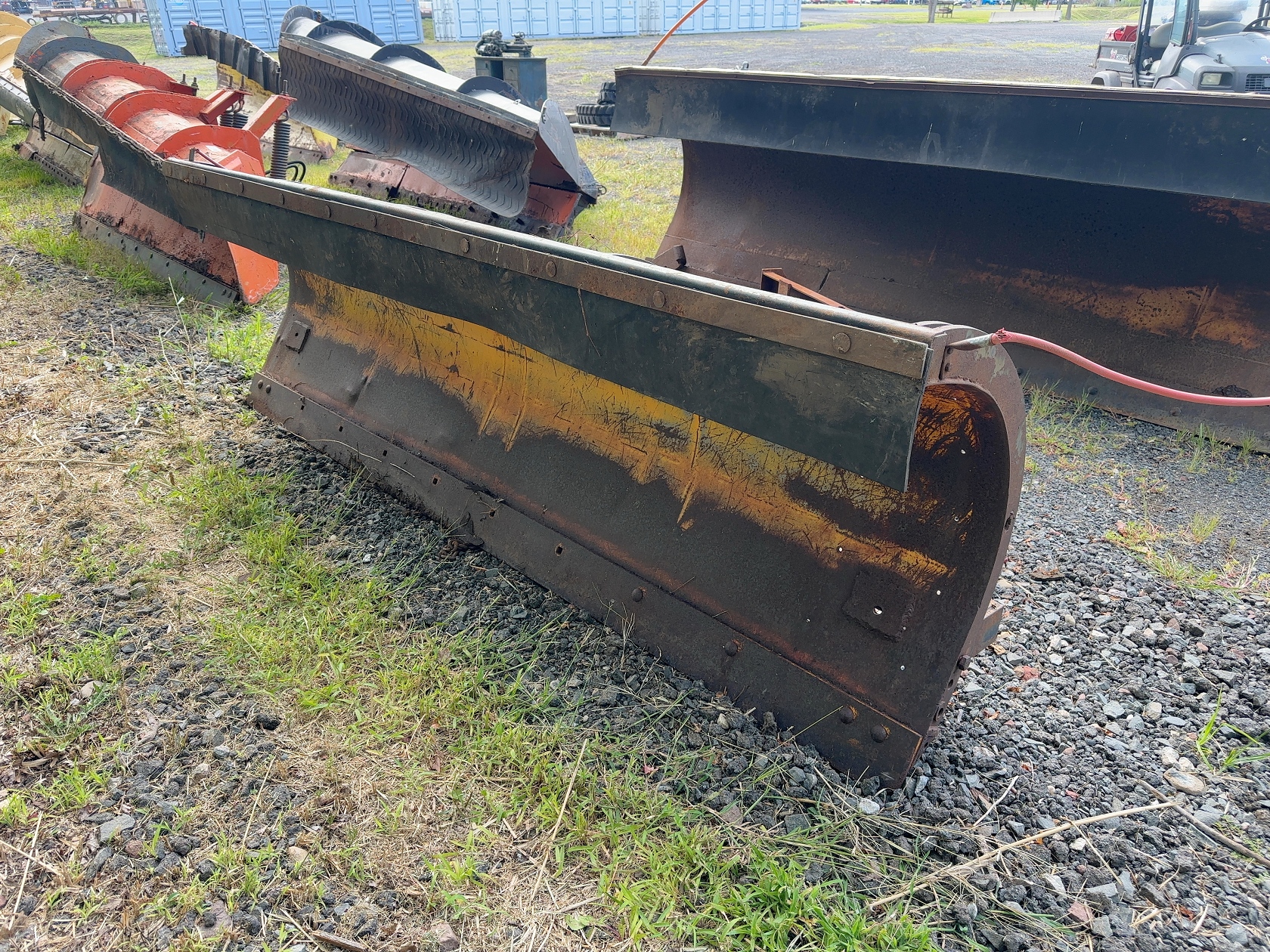 10' POWER ANGLE SNOW PLOW