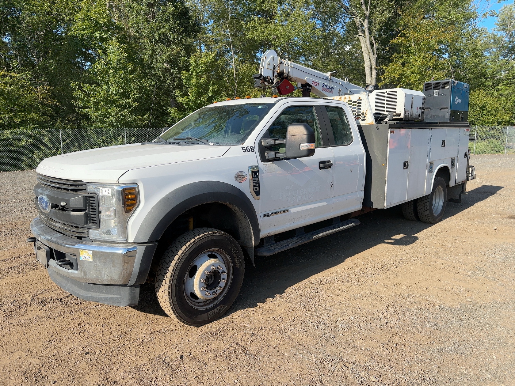 2019 FORD F550XL S/A SERVICE TRUCK