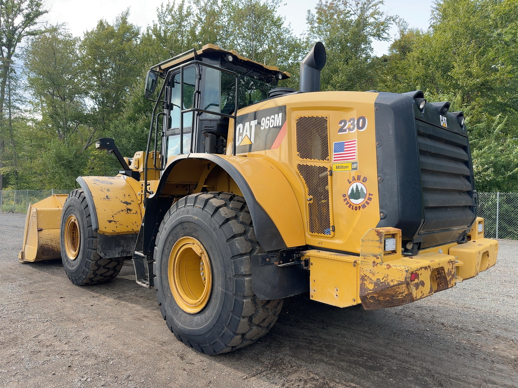 2017 CATERPILLAR 966M RUBBER TIRE WHEEL LOADER