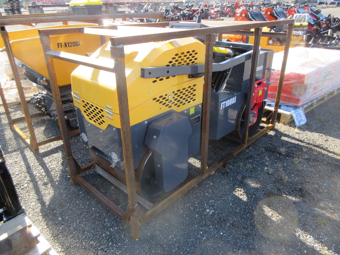FUTURE FT1000J VIBRATORY DOUBLE DRUM ROLLER