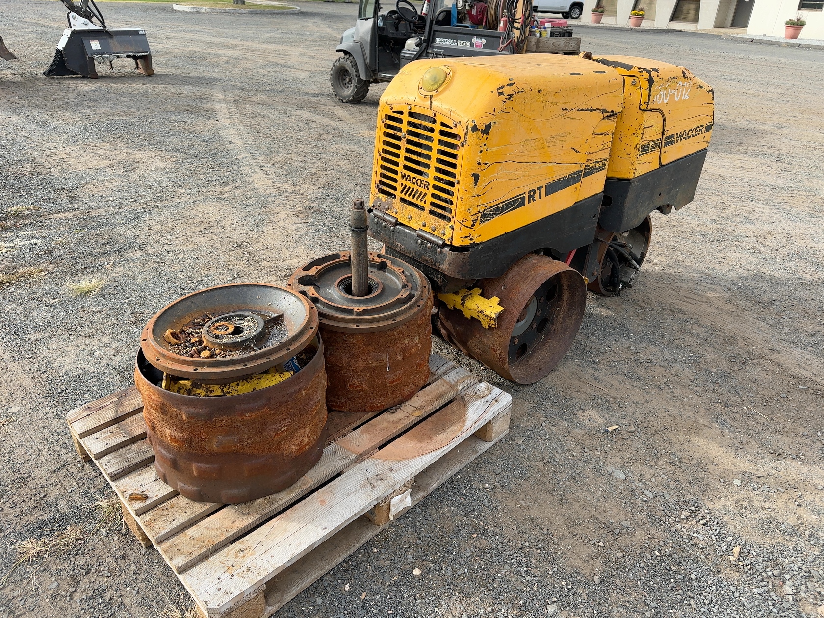WACKER NEUSON RT ARTICULATED TRENCH COMPACTOR