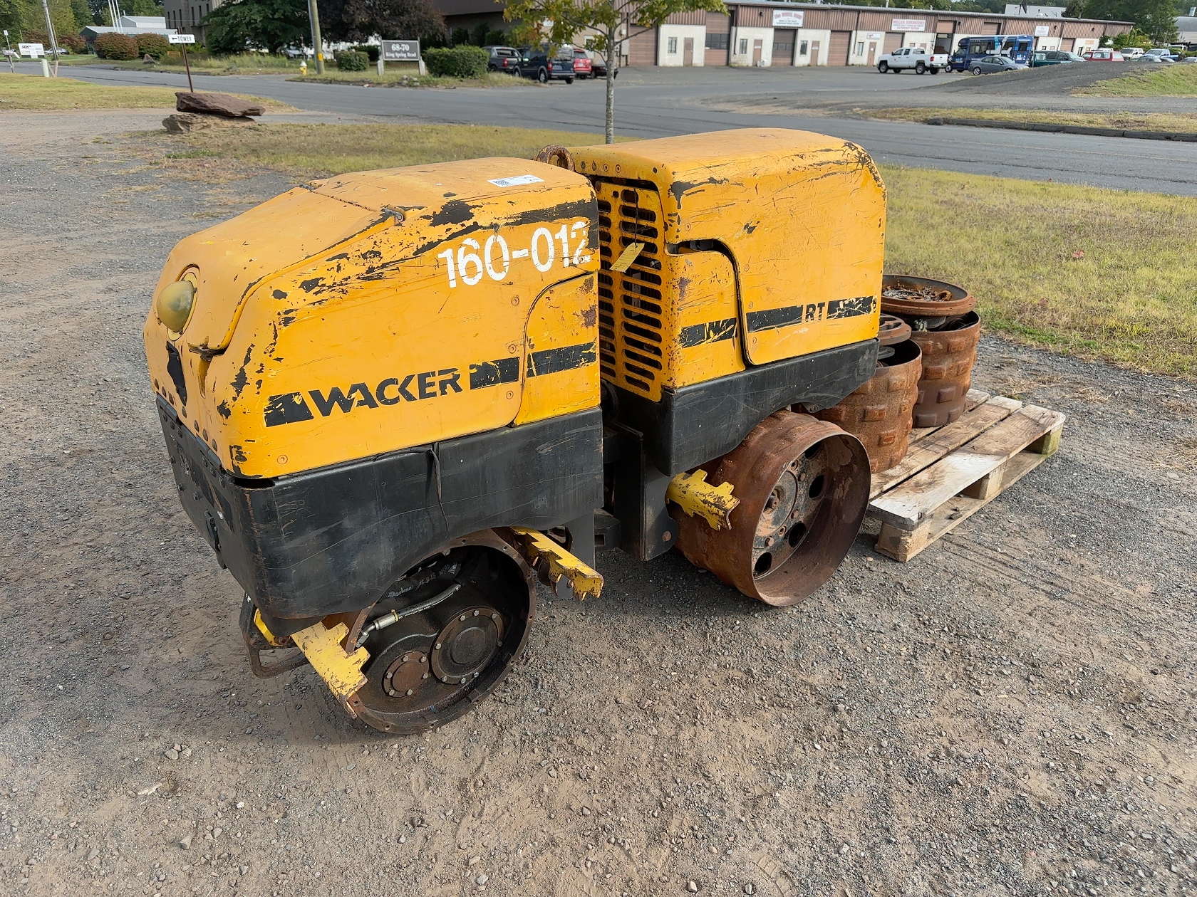 WACKER NEUSON RT ARTICULATED TRENCH COMPACTOR