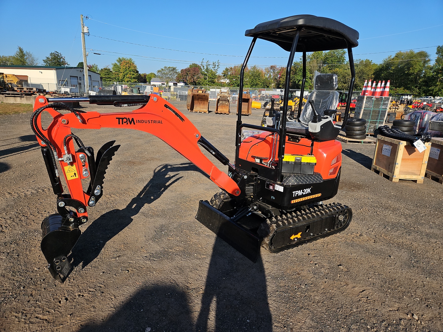 TPM INDUSTRIAL TPM-20K MINI EXCAVATOR