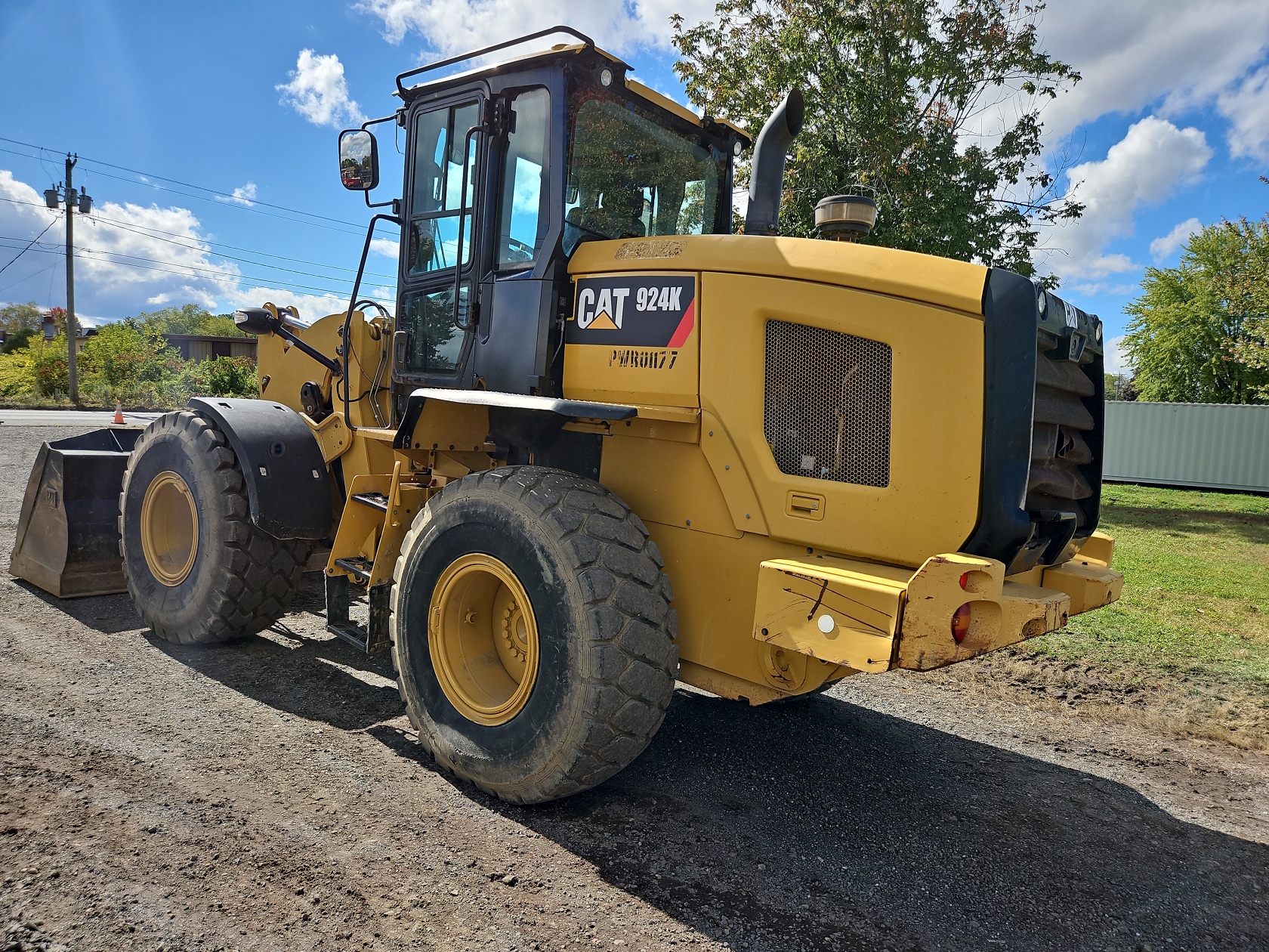2013 CATERPILLAR 924K RUBBER TIRE WHEEL LOADER