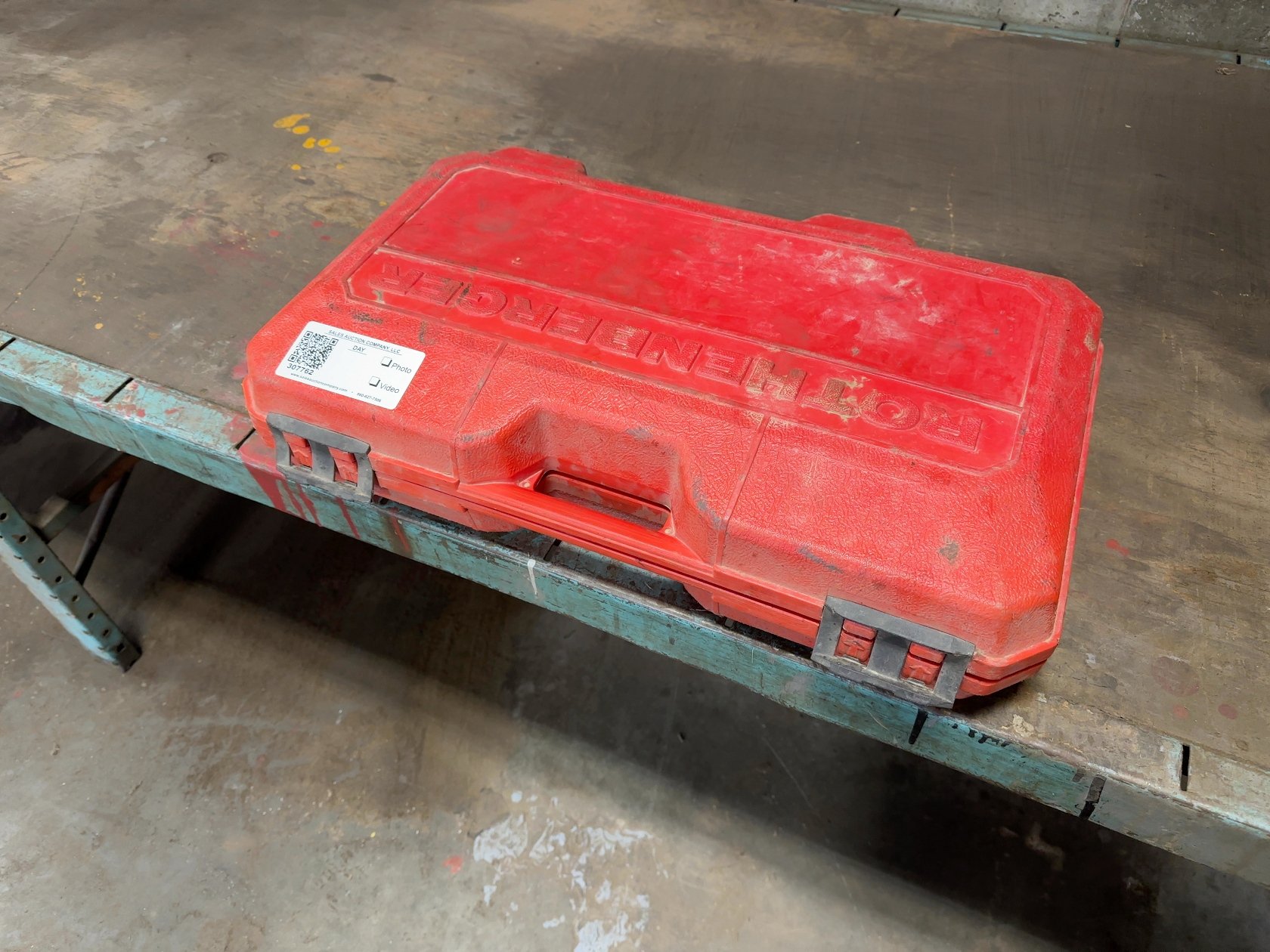 ROTHENBERGER PIPE PRESSURE TESTING KIT