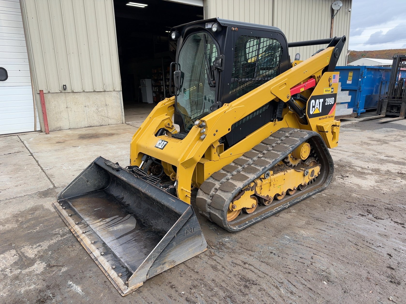 2017 CATERPILLAR 289D TRACK SKID STEER