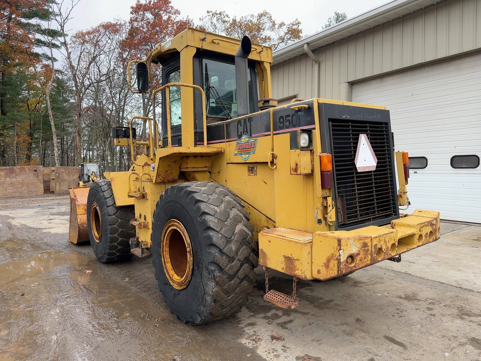1992 CATERPILLAR 950F RUBBER TIRE WHEEL LOADER