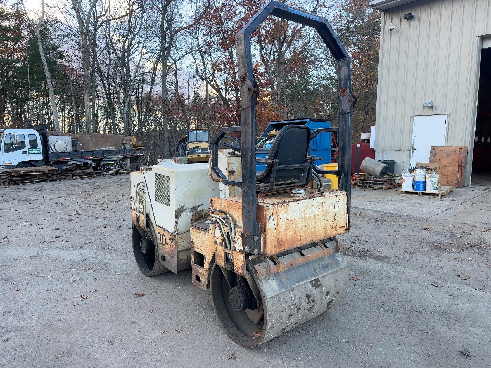 1994 INGERSOLL RAND DD22 DOUBLE DRUM VIBRATORY ROLLER