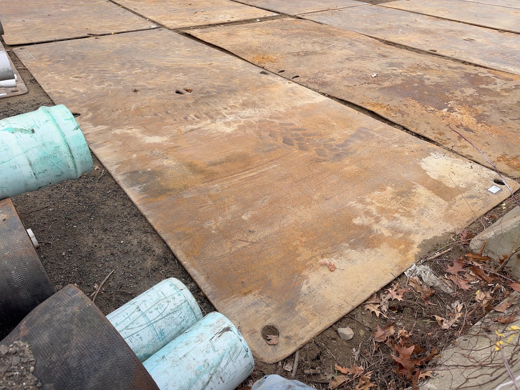 STEEL ROAD PLATE