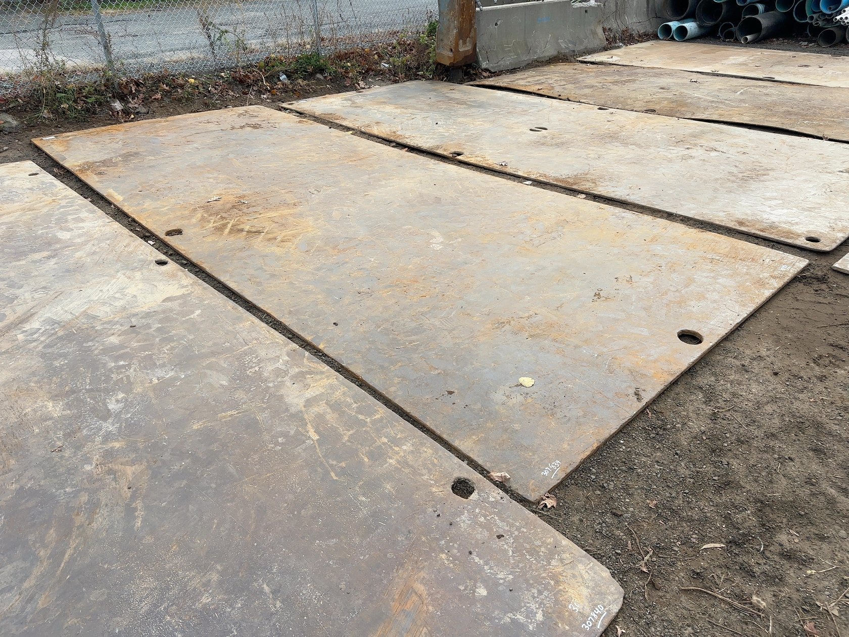 STEEL ROAD PLATE