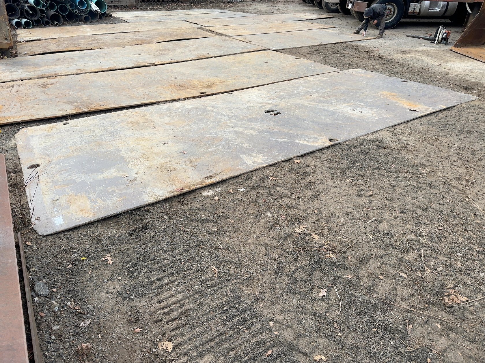 STEEL ROAD PLATE