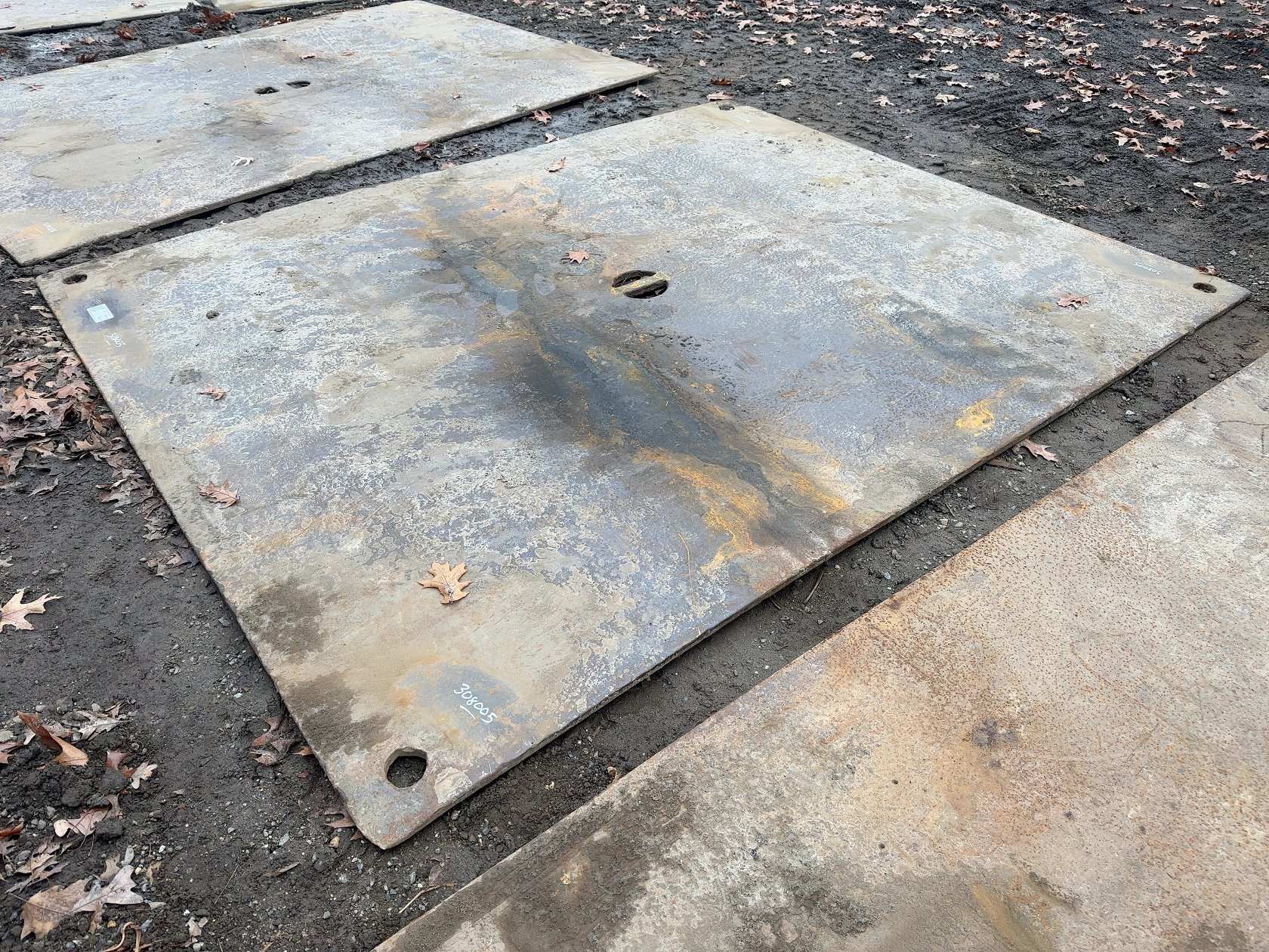 STEEL ROAD PLATE