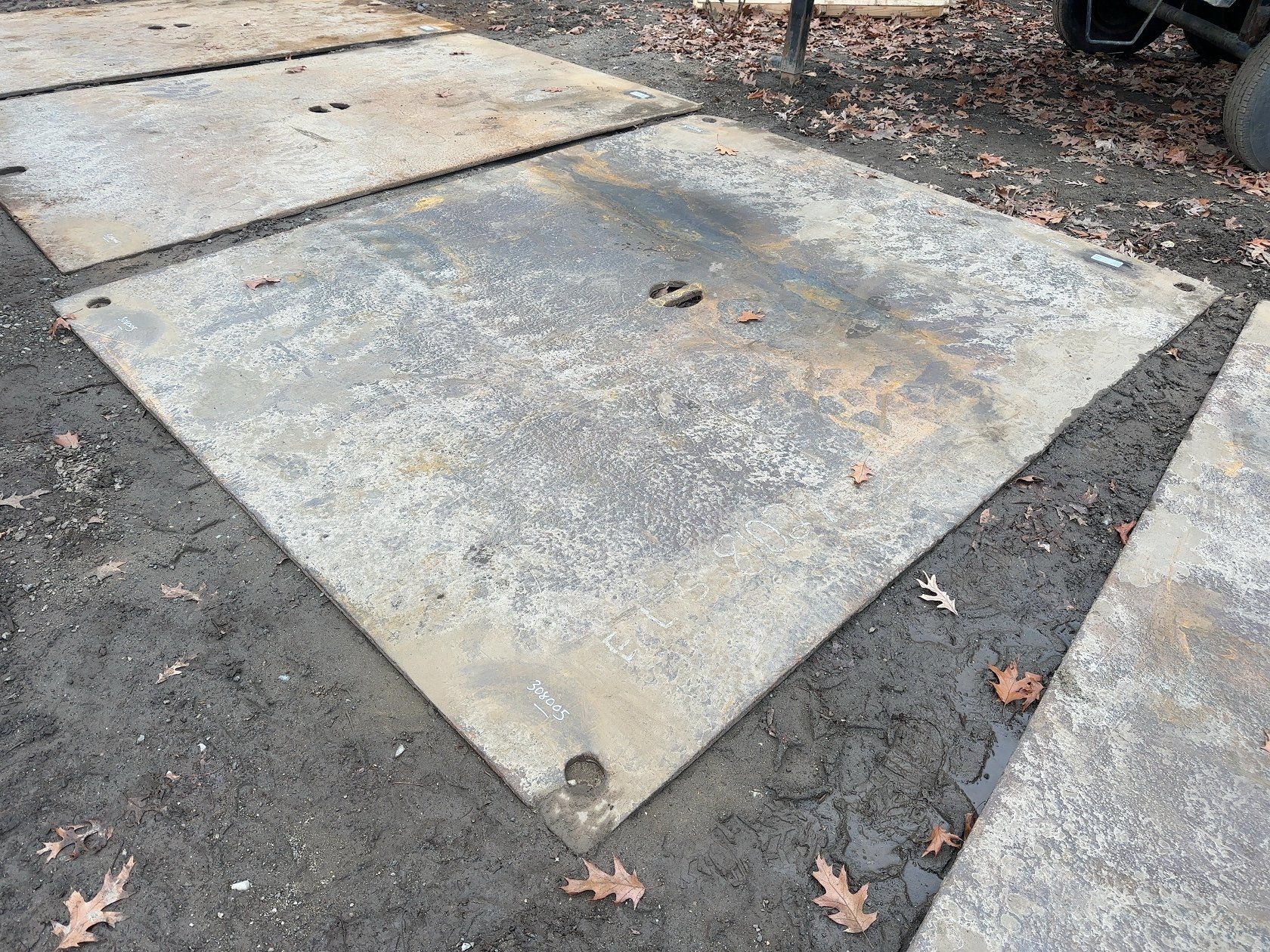 STEEL ROAD PLATE