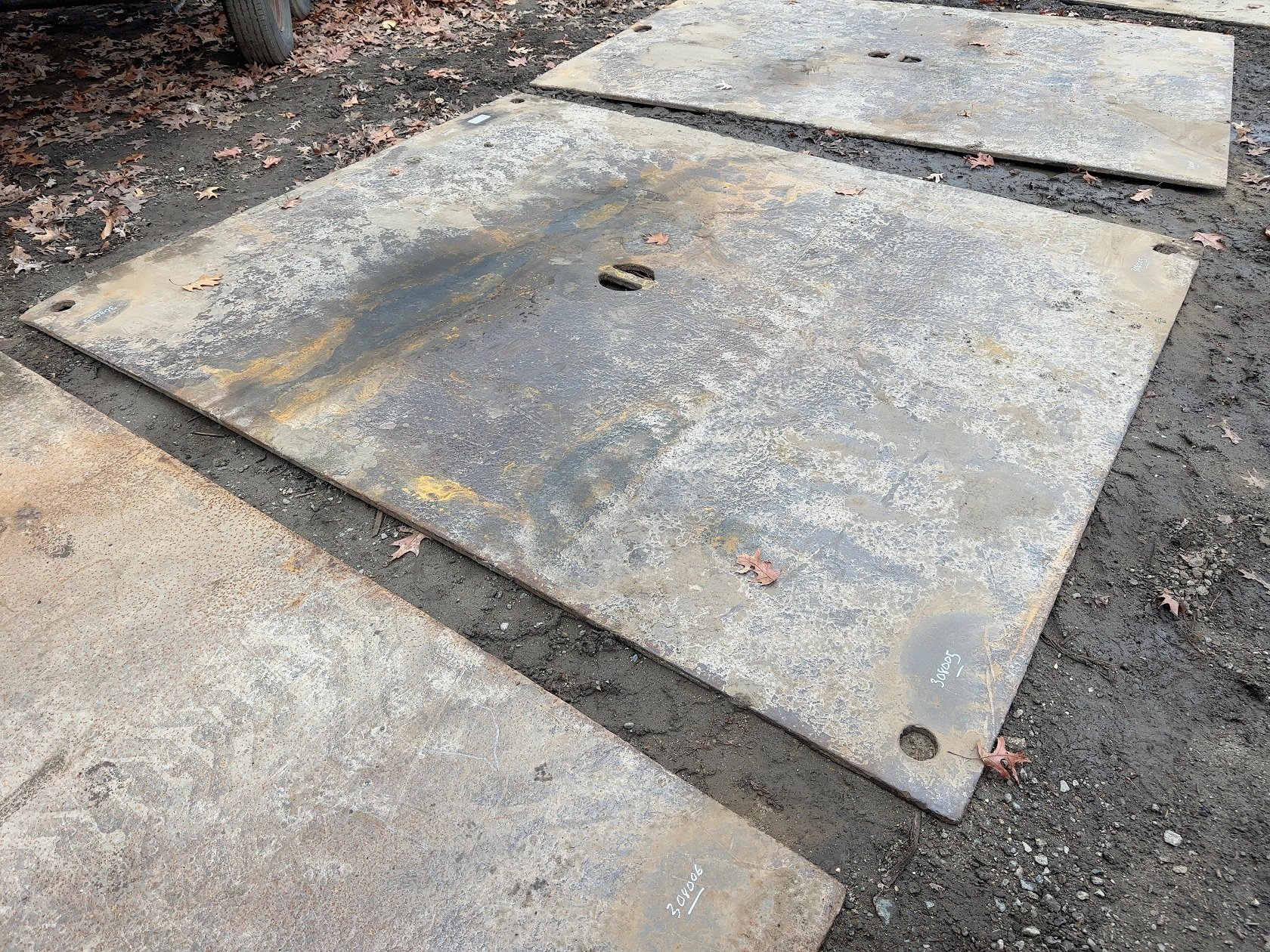 STEEL ROAD PLATE