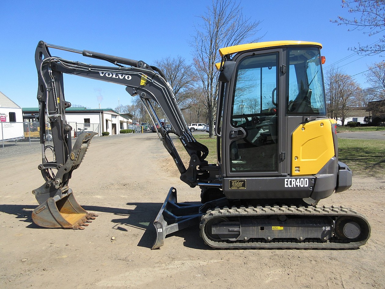 2022 Volvo ECR40D Mini Excavator