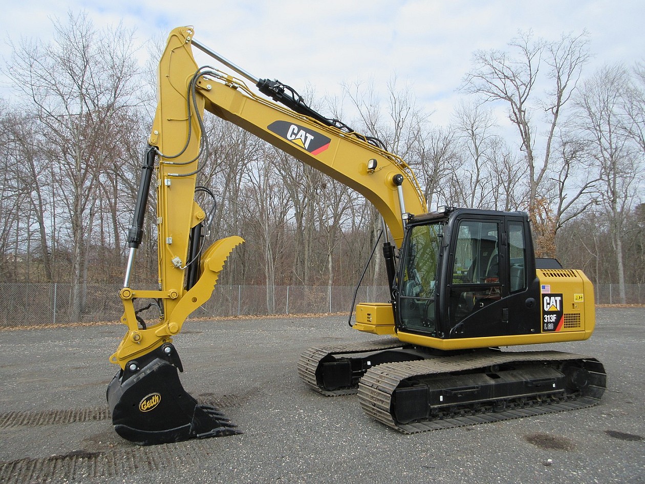 2018 Caterpillar 313FLGC Hydraulic Excavator