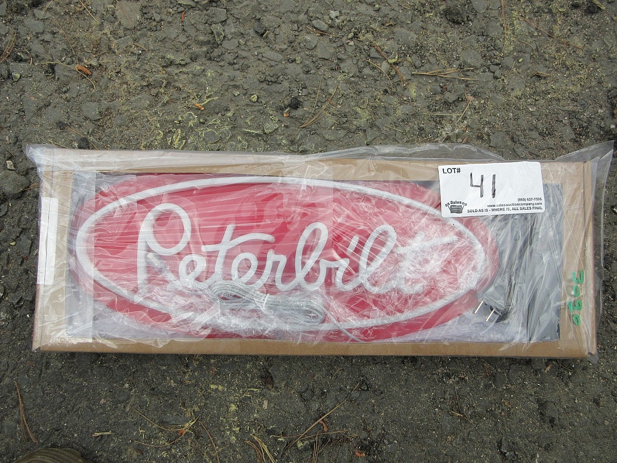 "Peterbilt" Neon Style LED Sign