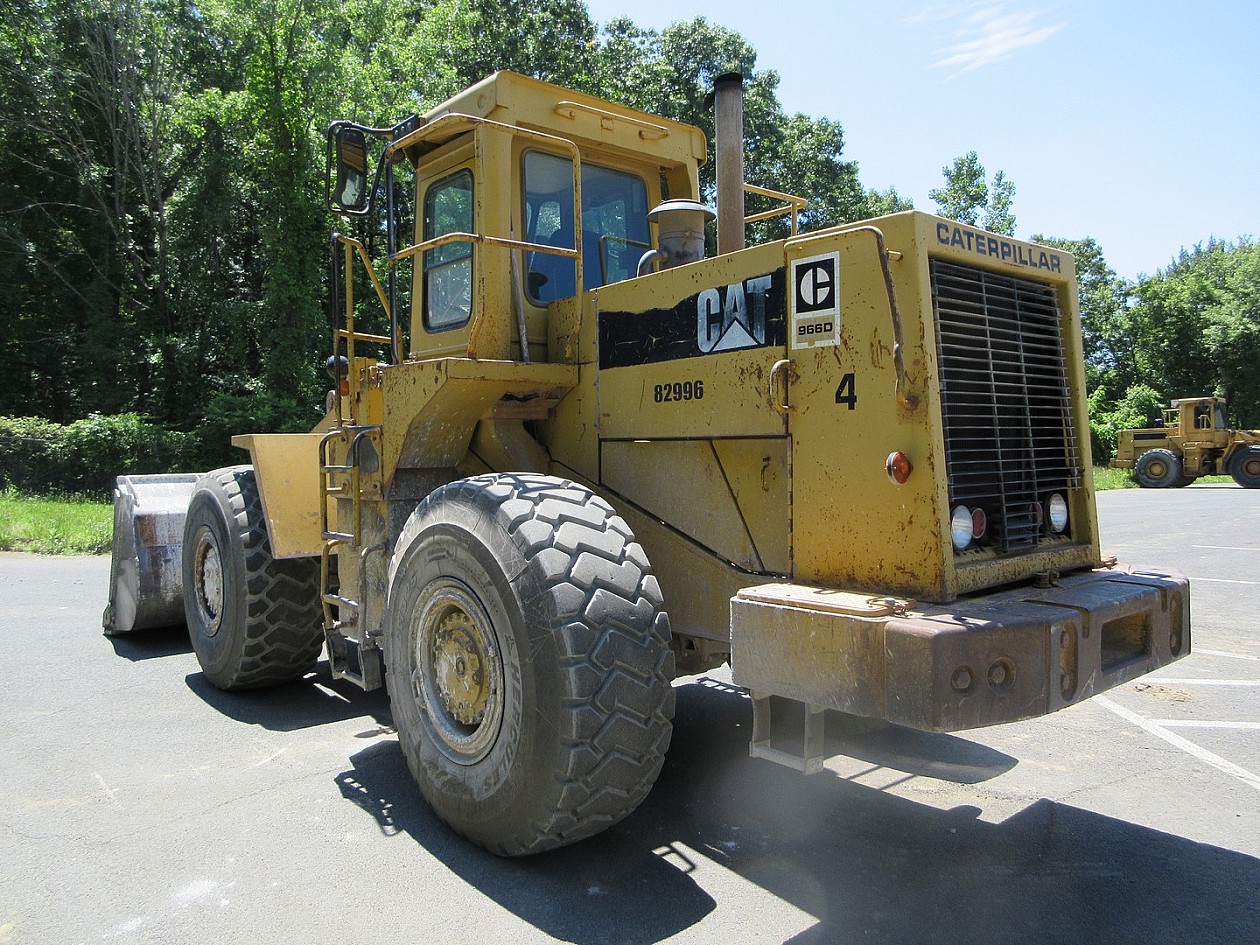 1984 Caterpillar 966D Rubber Tire Wheel Loader