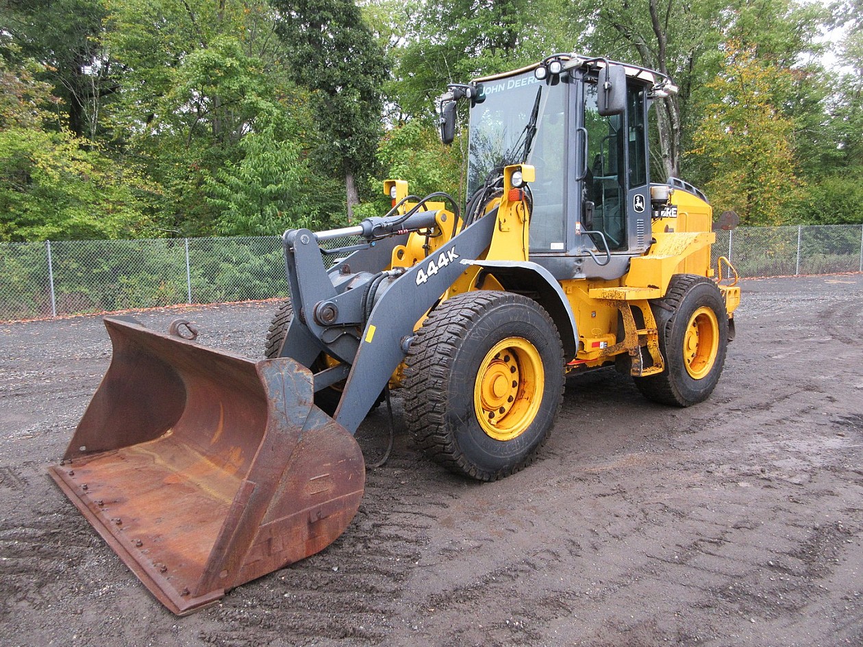 2009 JOHN DEERE 444K RUBBER TIRE WHEEL LOADER