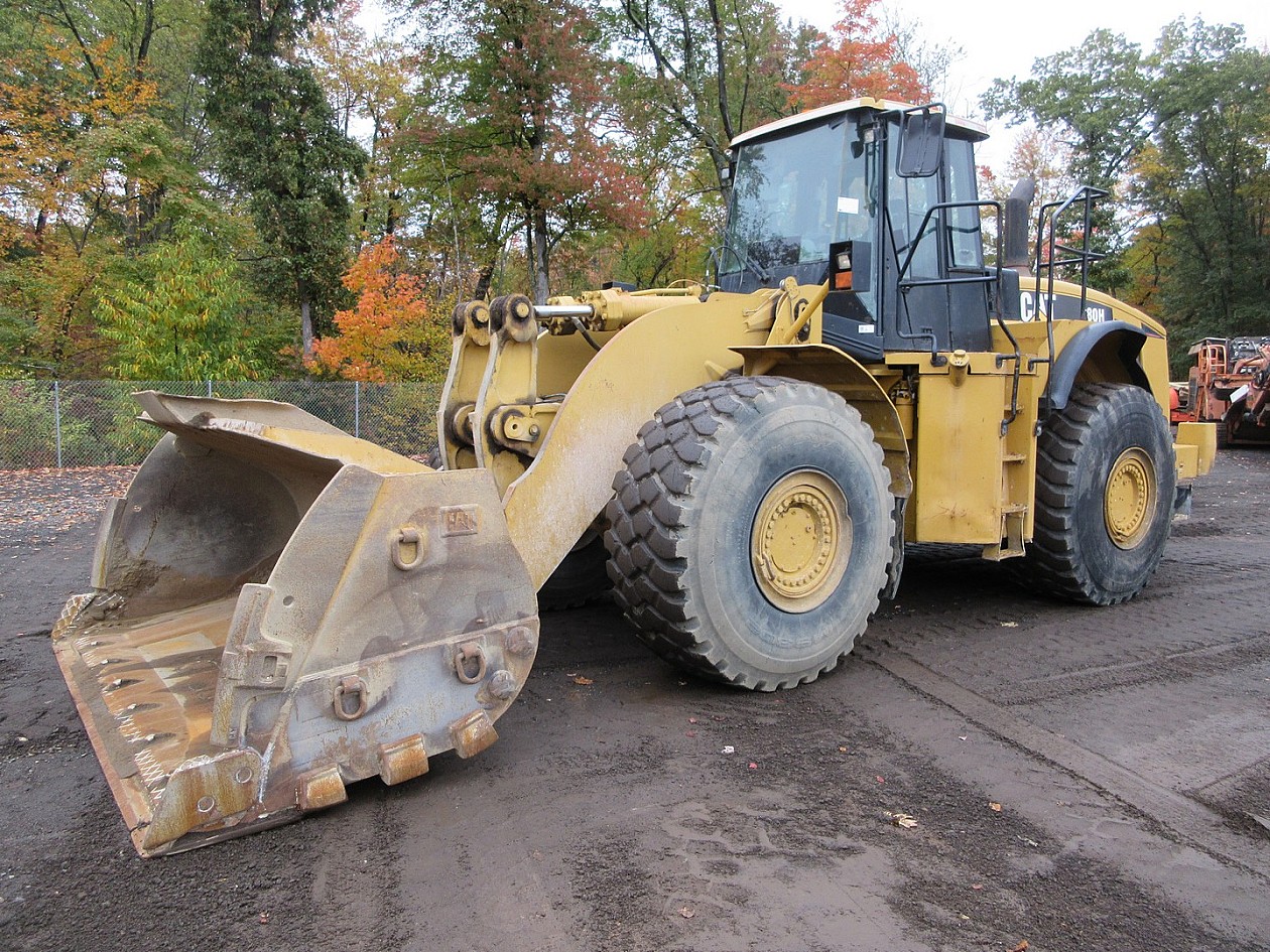 2005 CATERPILLAR 980H RUBBER TIRE WHEEL LOADER