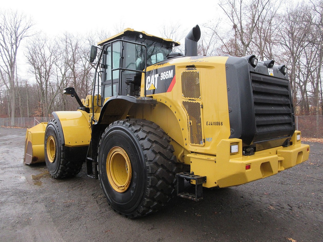 2018 CATERPILLAR 966M RUBBER TIRE WHEEL LOADER