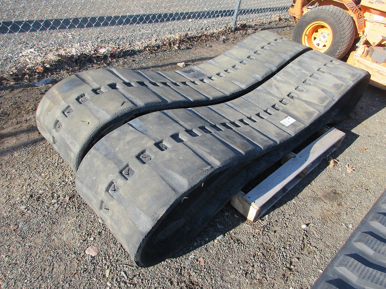 (2) 450 X 86 X 56 RUBBER SKID STEER TRACKS