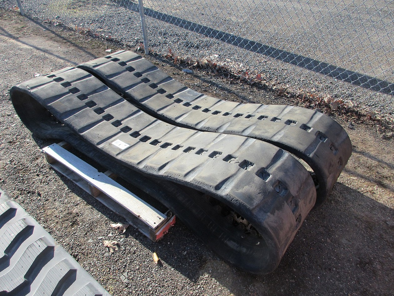 (2) 450 X 86 X 56 RUBBER SKID STEER TRACKS