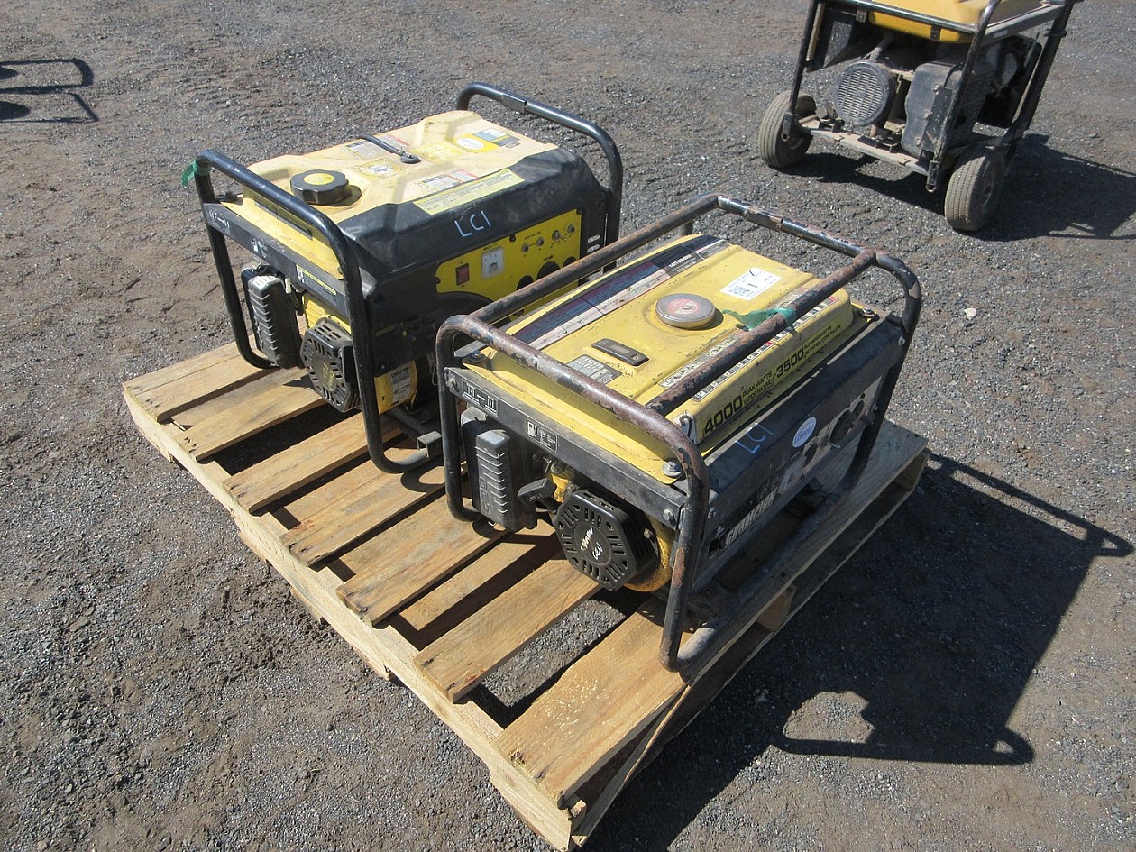 (2) PORTABLE GENERATORS