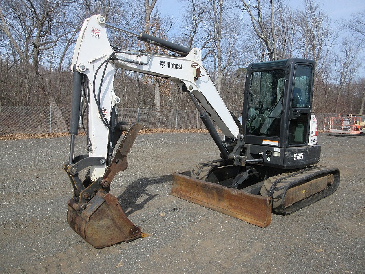 2013 BOBCAT E45 MINI EXCAVATOR