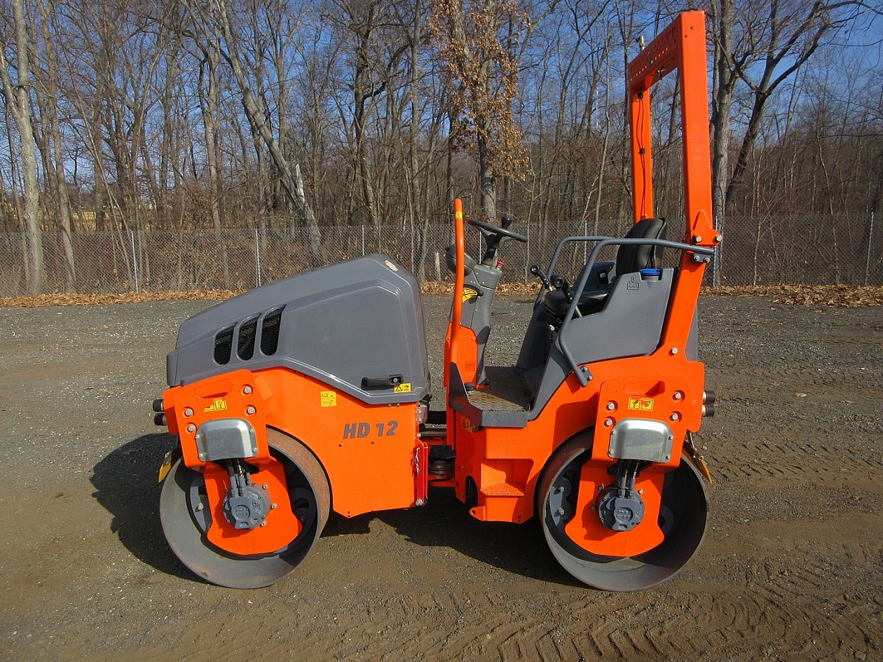 2019 HAMM HD12 DOUBLE DRUM VIBRATORY ROLLER