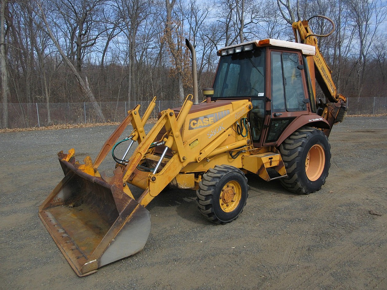 1989 CASE 580K BACKHOE LOADER