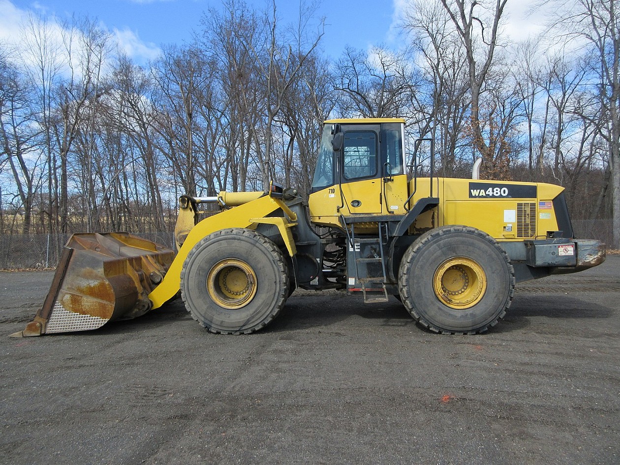 2005 KOMATSU WA480-5L RUBBER TIRE WHEEL LOADER