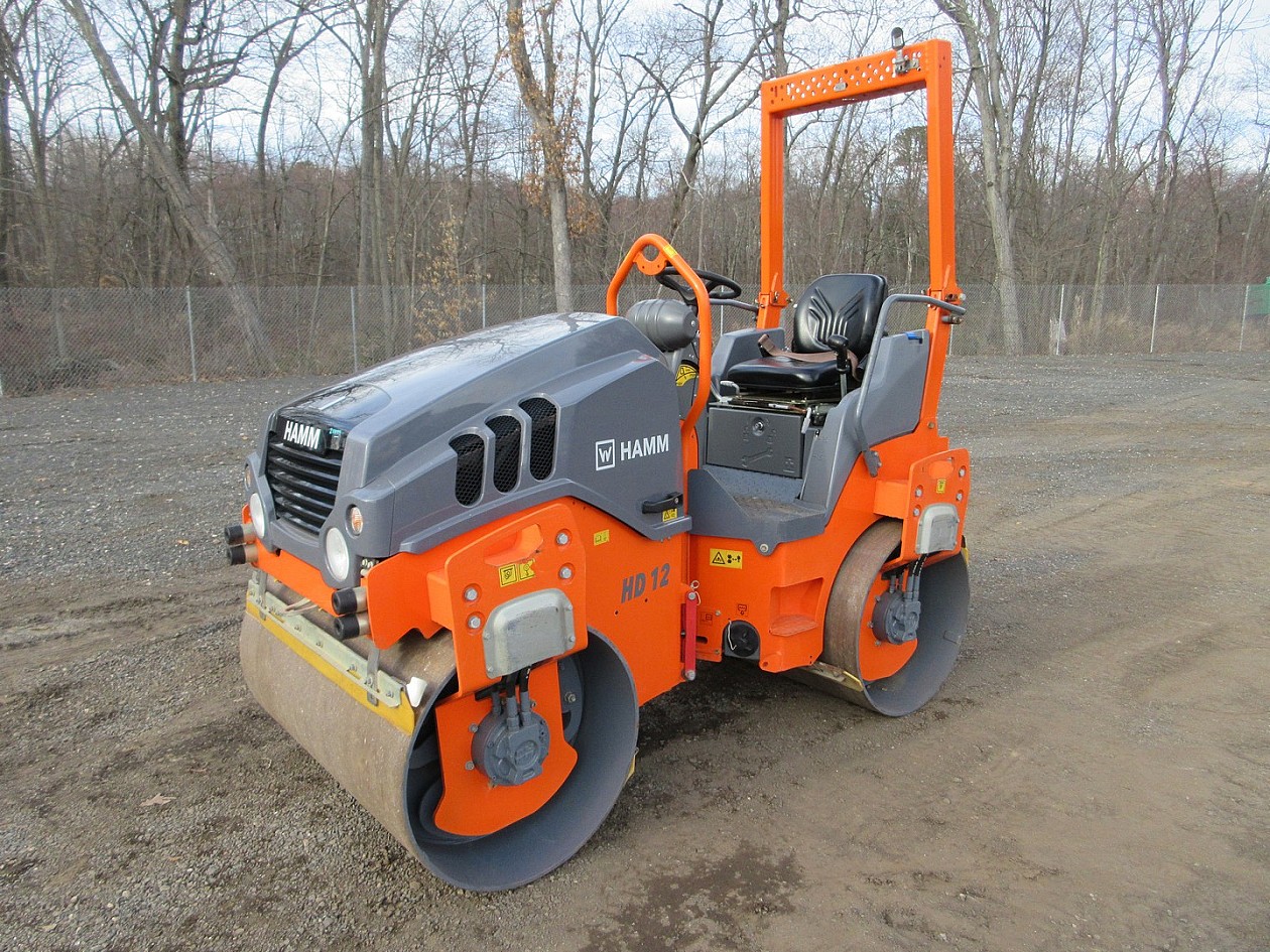 2019 Hamm HD12VV Double Drum Vibratory Roller