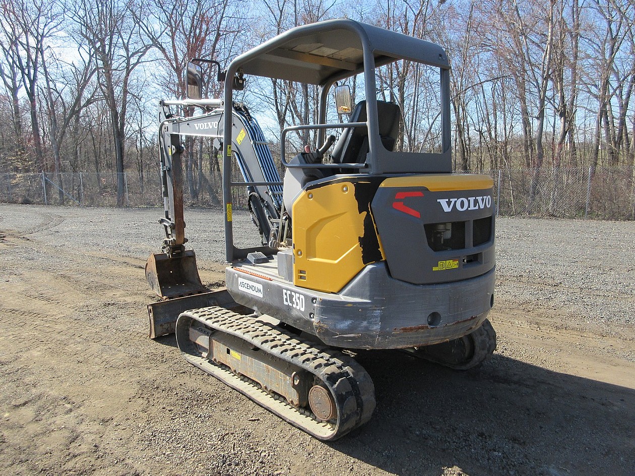 2019 Volvo EC35D Mini Excavator